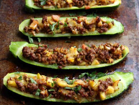 Foodista | Recipes, Cooking Tips, and Food News | AIP Stuffed Zucchini ...