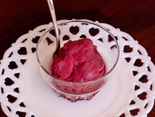 Foodista | Recipes, Cooking Tips, and Food News | Pomegranate Sorbet